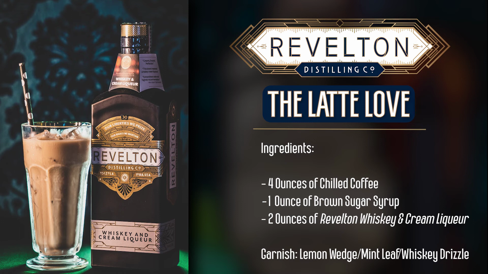 The Latte Love • Revelton Cocktail Recipe & Video Tutorial – Revelton ...