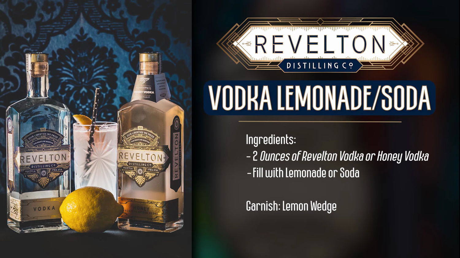 Revelton Cocktail Recipes – Revelton Distillery